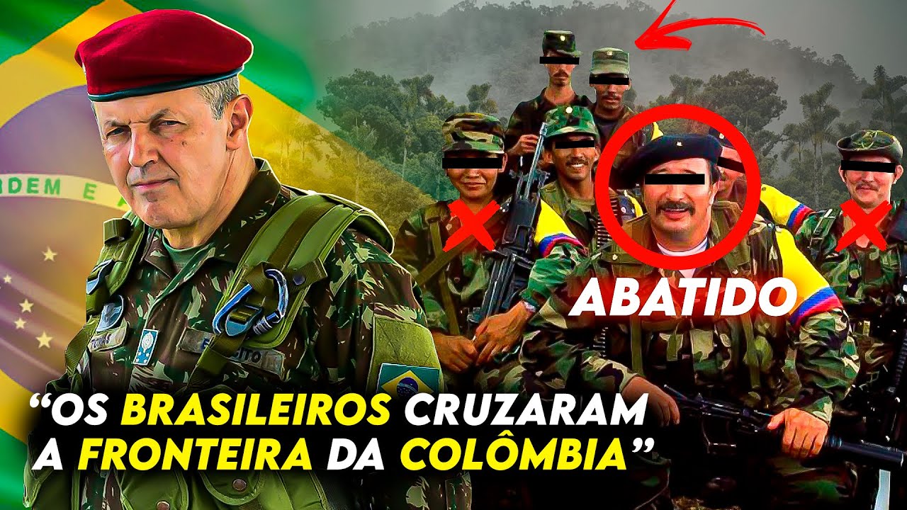 As FARC foi querer REVANCHE com o Brasil e esse foi o resultado ...