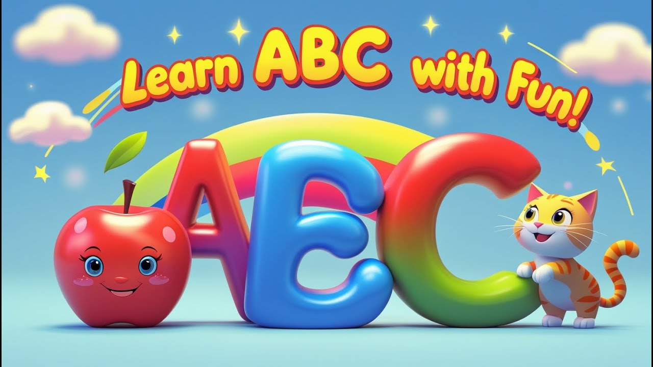ABC Song for Kids | Learn Alphabet with Fun Animation@KidooWorld-x6r ...