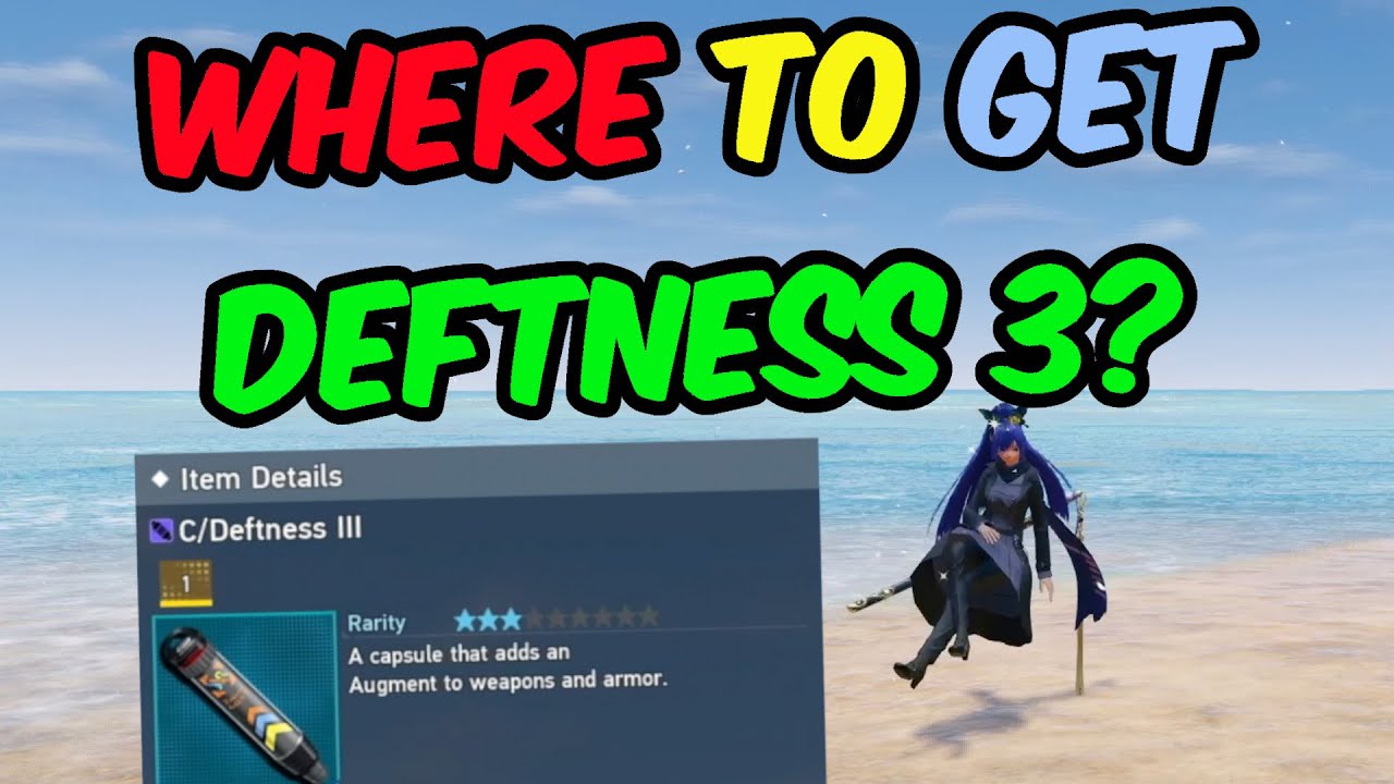 [PSO2:NGS] Where To Farm These Capsules - YouTube