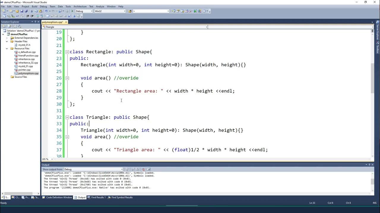 [C++] [B16] Tính đa hình (polymorphism), virtual function, abstract class - YouTube