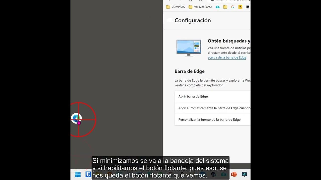La Nueva Barra Lateral de Edge que es un panel lateral con noticias ...