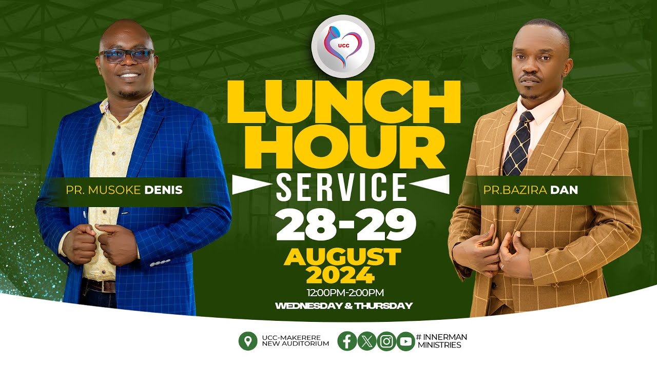 29TH. AUGUST. 2024 | DRAW ME {SONGS 1:4} || PR. DAN BAZIRA || LUNCH ...