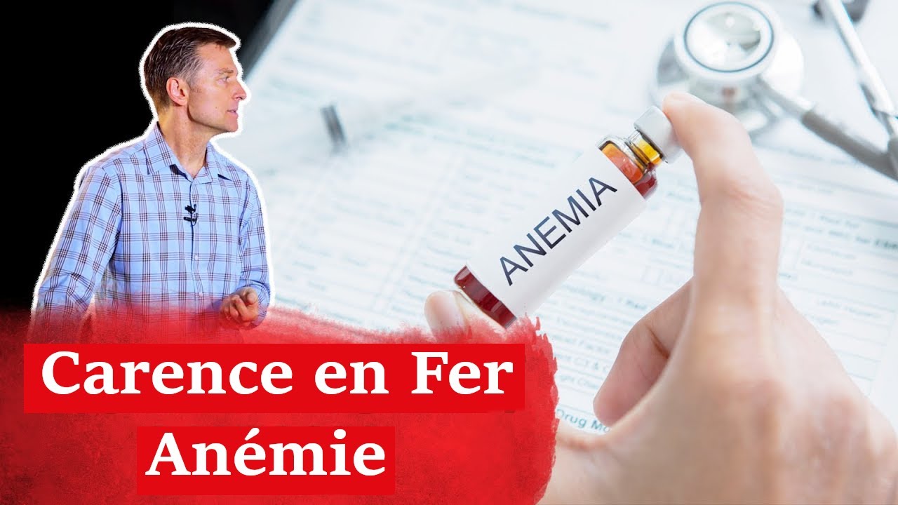 Carence en Fer, Anémie: Symptômes et causes l Dr Eric Berg - YouTube