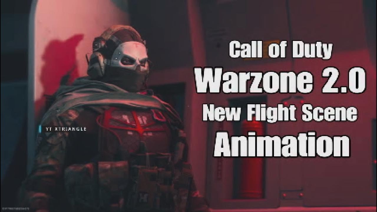 CoD Warzone 2.0 NEW Flight Scene Animation (Squads) - YouTube
