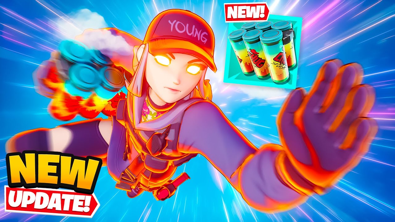 *NEW* CHILLI SPLASHES in Fortnite (Update) - YouTube