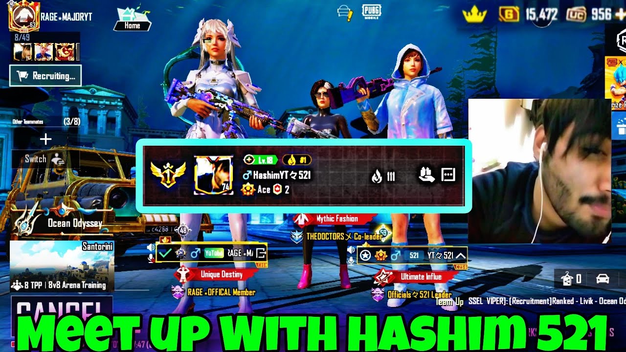 Meetup With Hashim 521 Brother in Pubg - World Best Sniping Tiktoker ...