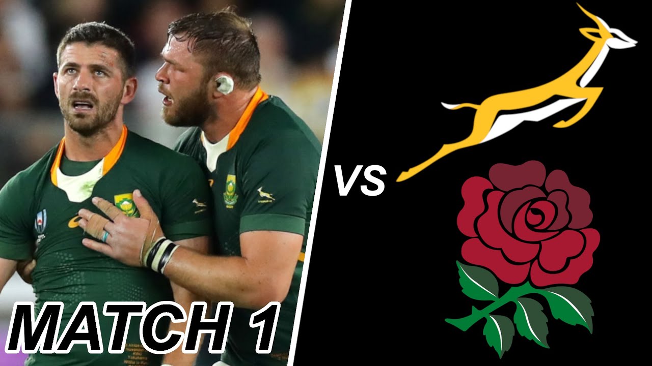 SPRINGBOKS Lineup vs ENGLAND (Autumn Internationals 2021) - YouTube