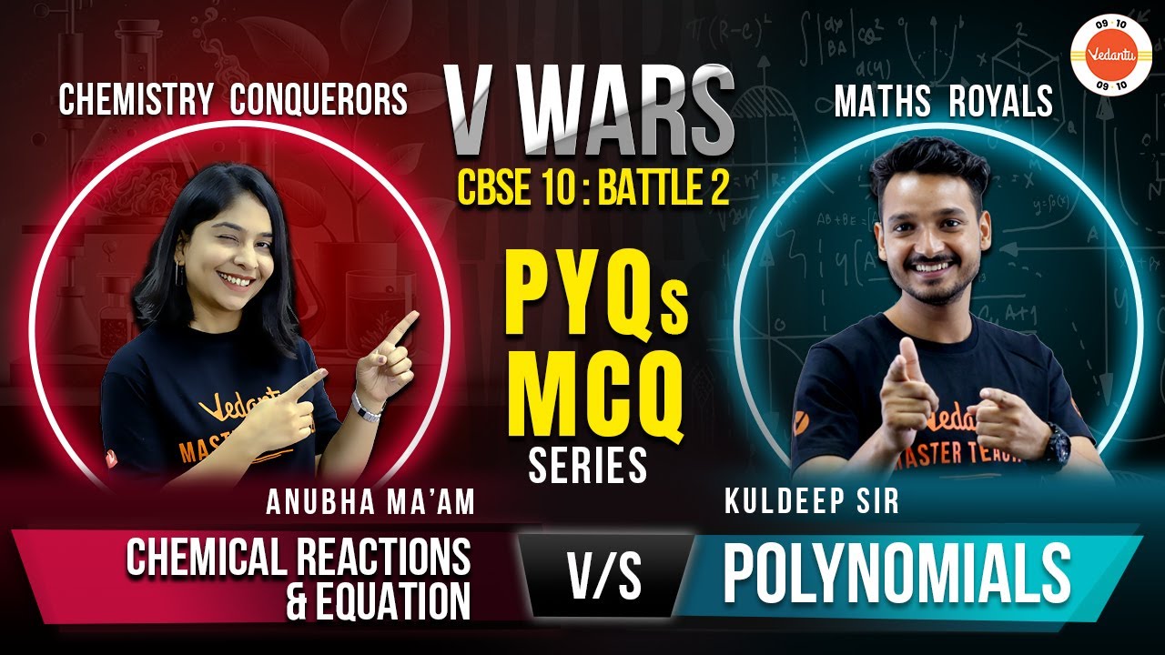 Polynomials vs Chemical Reactions and Equations | Class 10 Maths vs ...