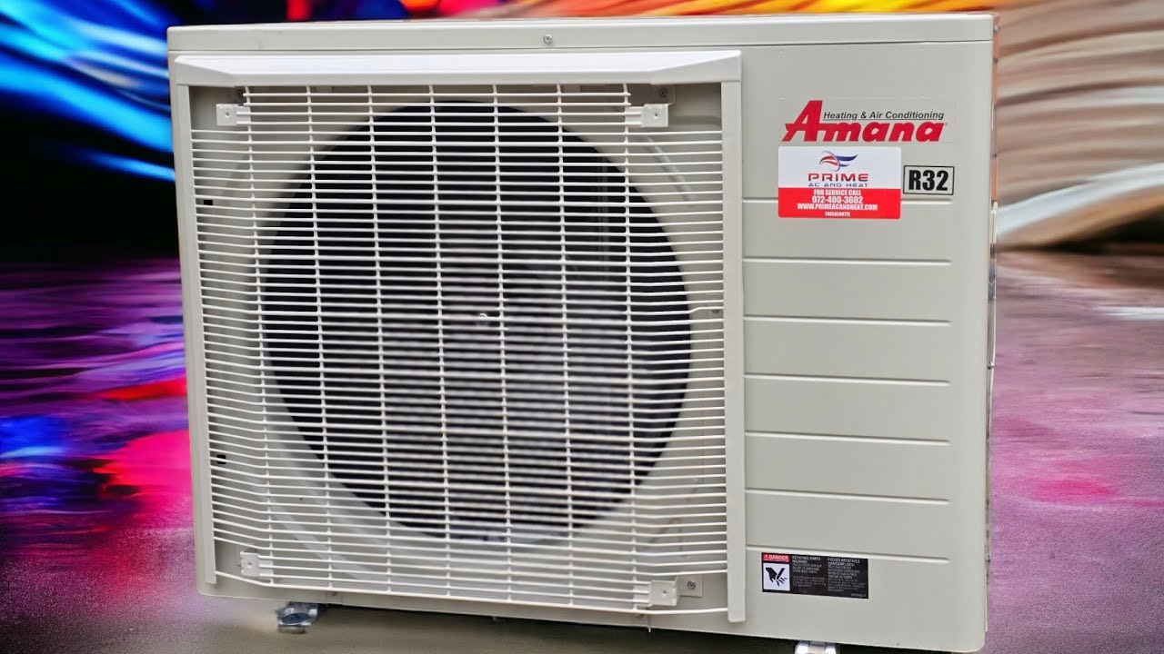 Amana S Series Heat Pump R32!! 1st One Of The Year 😁 #MondayVibes #hvac ...