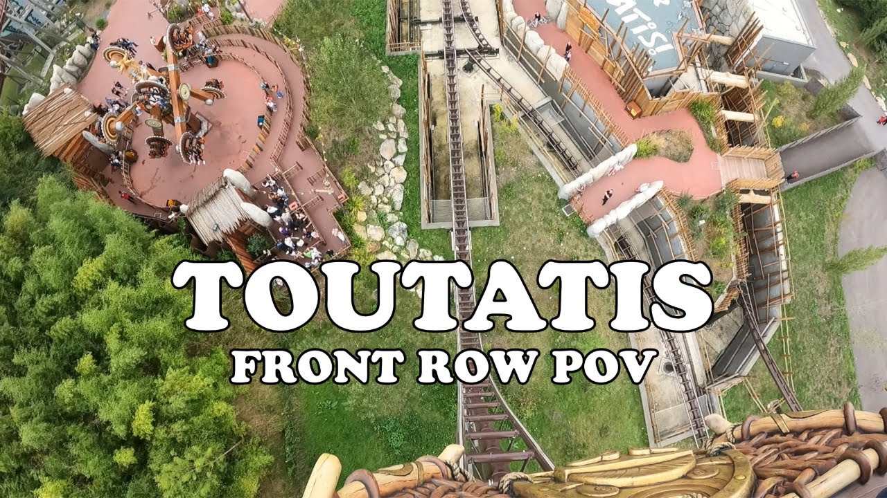 Toutatis Front Row POV - Parc Asterix - YouTube