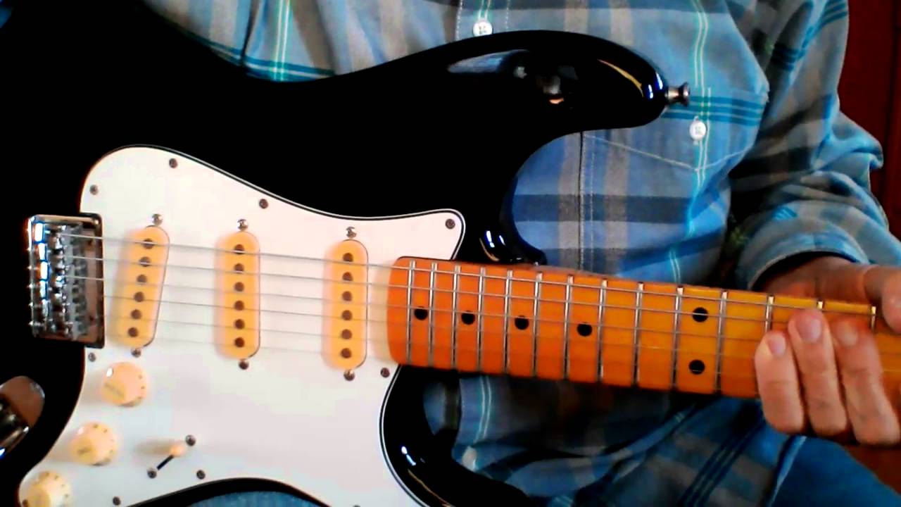 Goya Strat Copy 1970s - YouTube