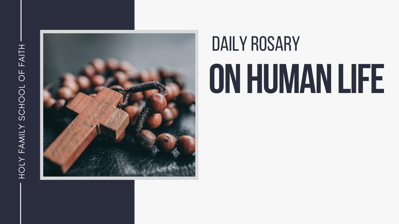 [Daily Rosary Meditations] On Human Life - YouTube