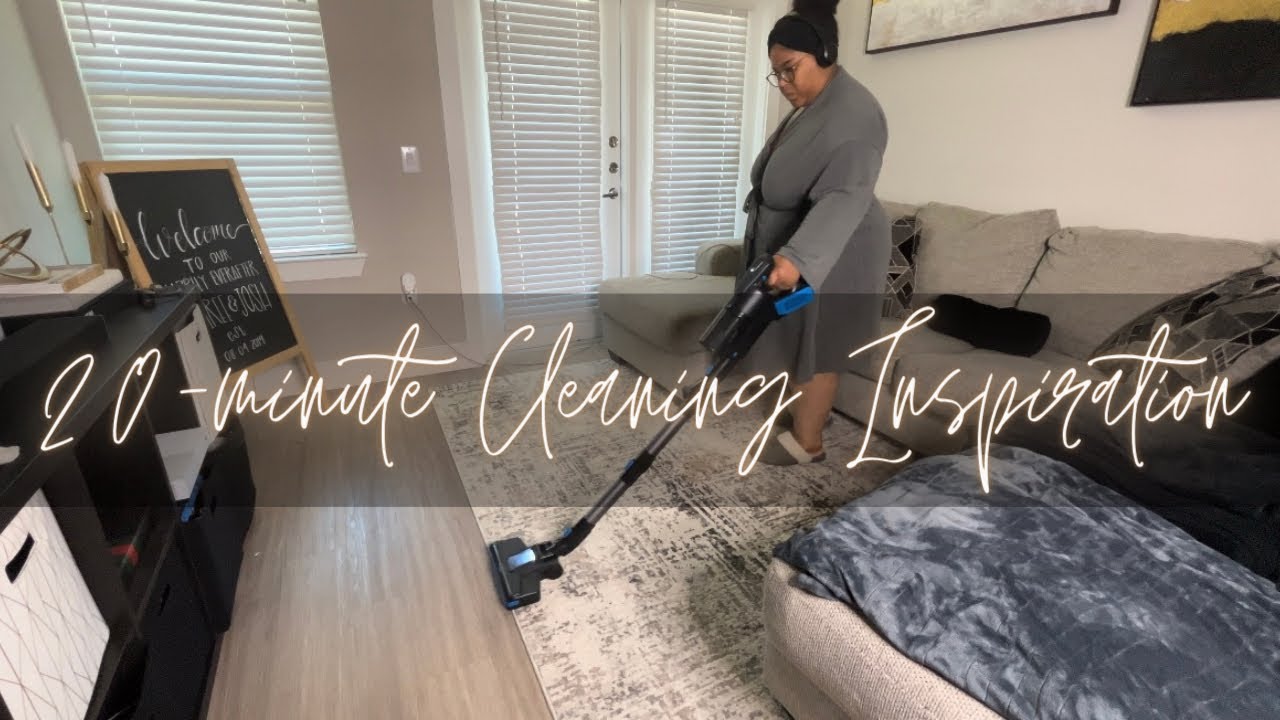 CLEAN WITH ME! | 20 MINUTE TIMER CLEANING INSPIRATION 🧹🧼 - YouTube