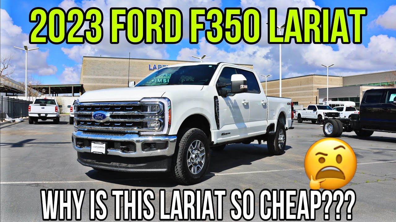 2023 Ford F350 Lariat Baby Stroke Diesel: Do You Really Need A HO ...