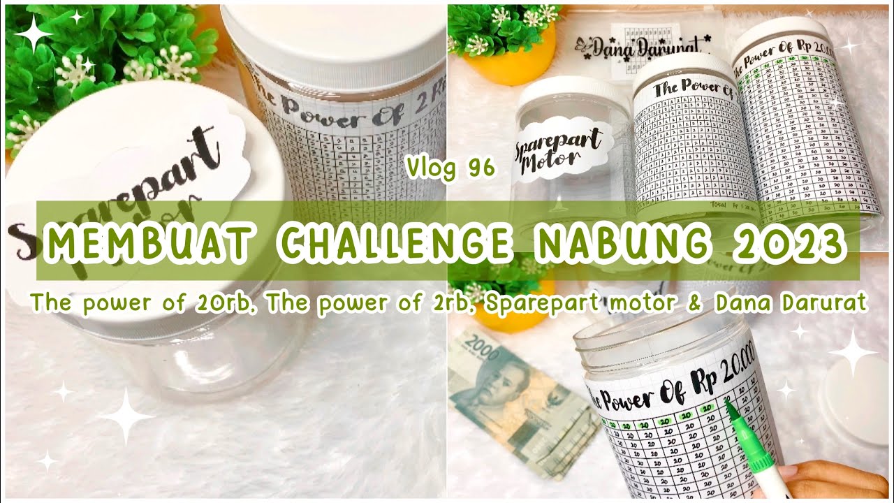 SAVING CHALLENGE 2023 | Buat tantangan menabung lagi - YouTube