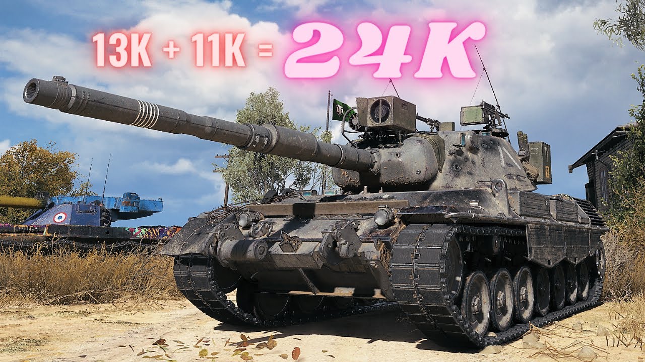 Leopard 1 13K Damage 8 Kills & Leopard 11K dmg 8 Kills World of Tanks ...