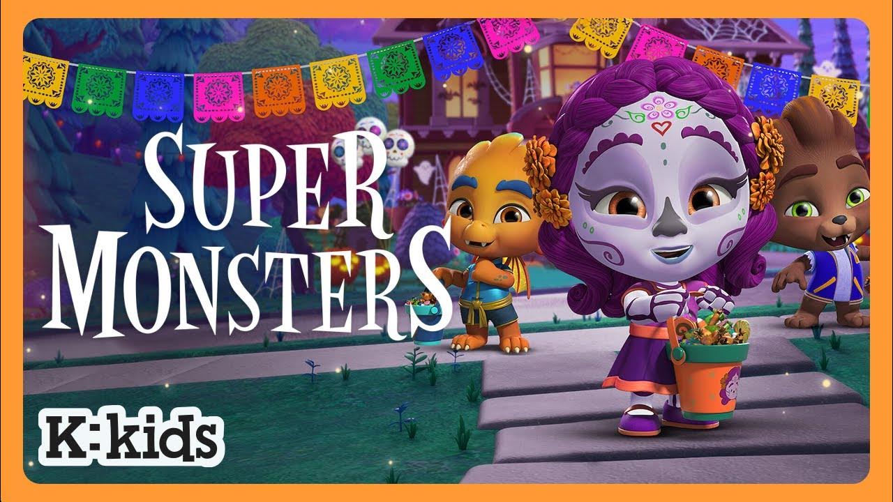 🎃 Super Monsters🎃 Vida's First Halloween Trailer | Knowledge Kids - YouTube