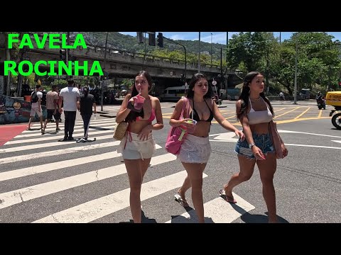 🇧🇷 Real Life Inside Rio's Favelas | Favela Rocinha | Brazil
