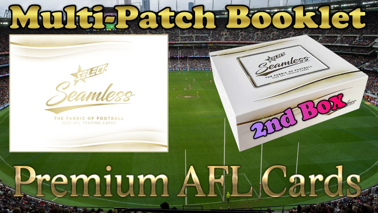 Afl Select Seamless 2025 - BOOKLET HIT | Box Opening - YouTube