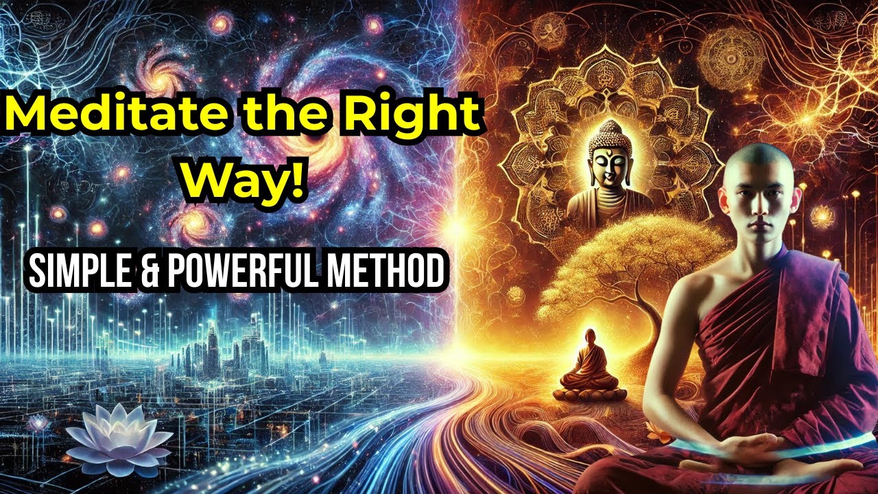 Meditate the Right Way for Inner Peace: Unlock a Simple Yet Powerful Mindfulness Method! - YouTube