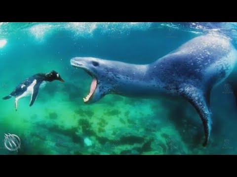 Foca leopardo: ¡El depredador más letal de la Antártida!