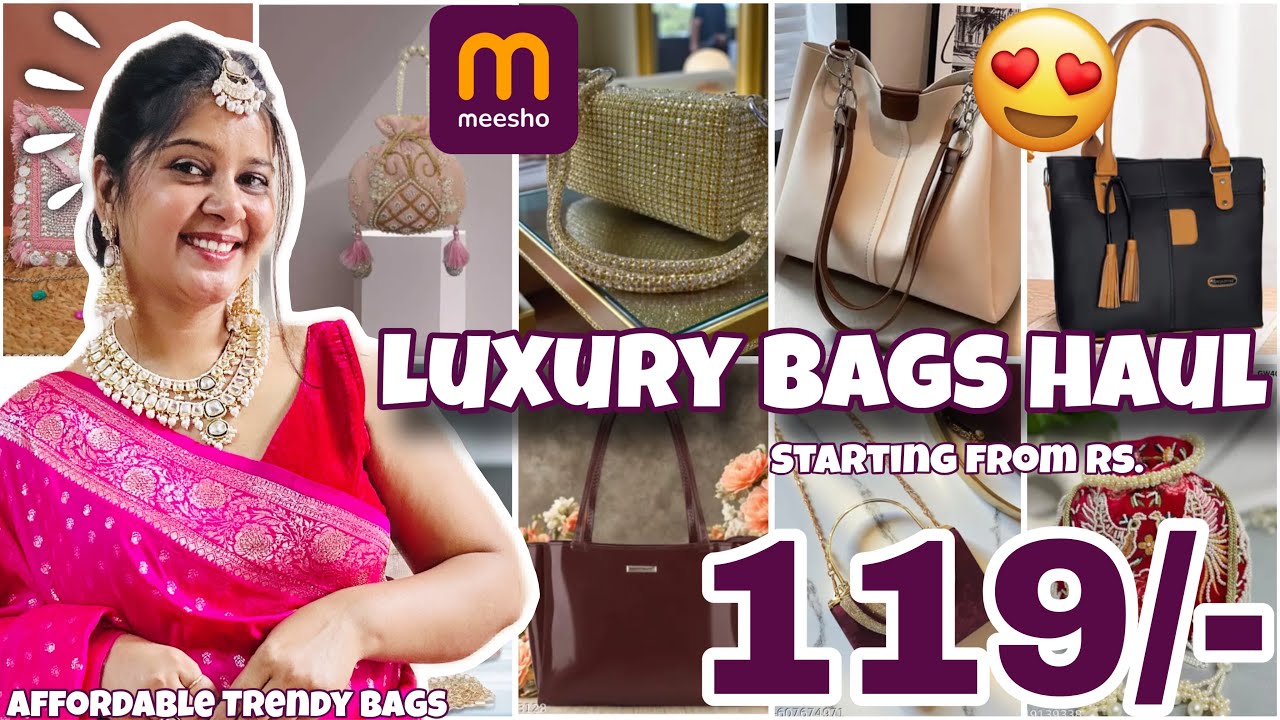 Huge Meesho Handbags 👜 / Best Quality / Part - 3 #meeshohaul #meesho # ...
