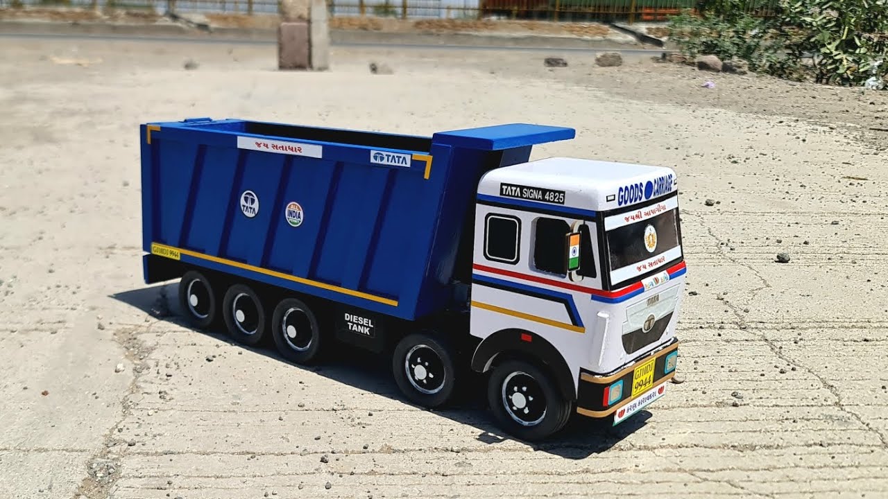 India's Biggest Tipper 16 Wheeler Truck | Tata Signa 4825 Truck ...