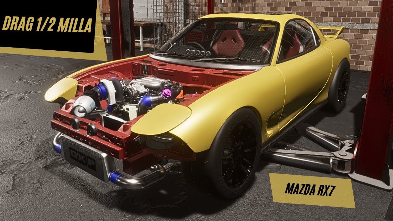 -/ Apex Point / Mazda RX7 / Drag 1/2 Milla / Rotary 13B / Logitech G27 ...