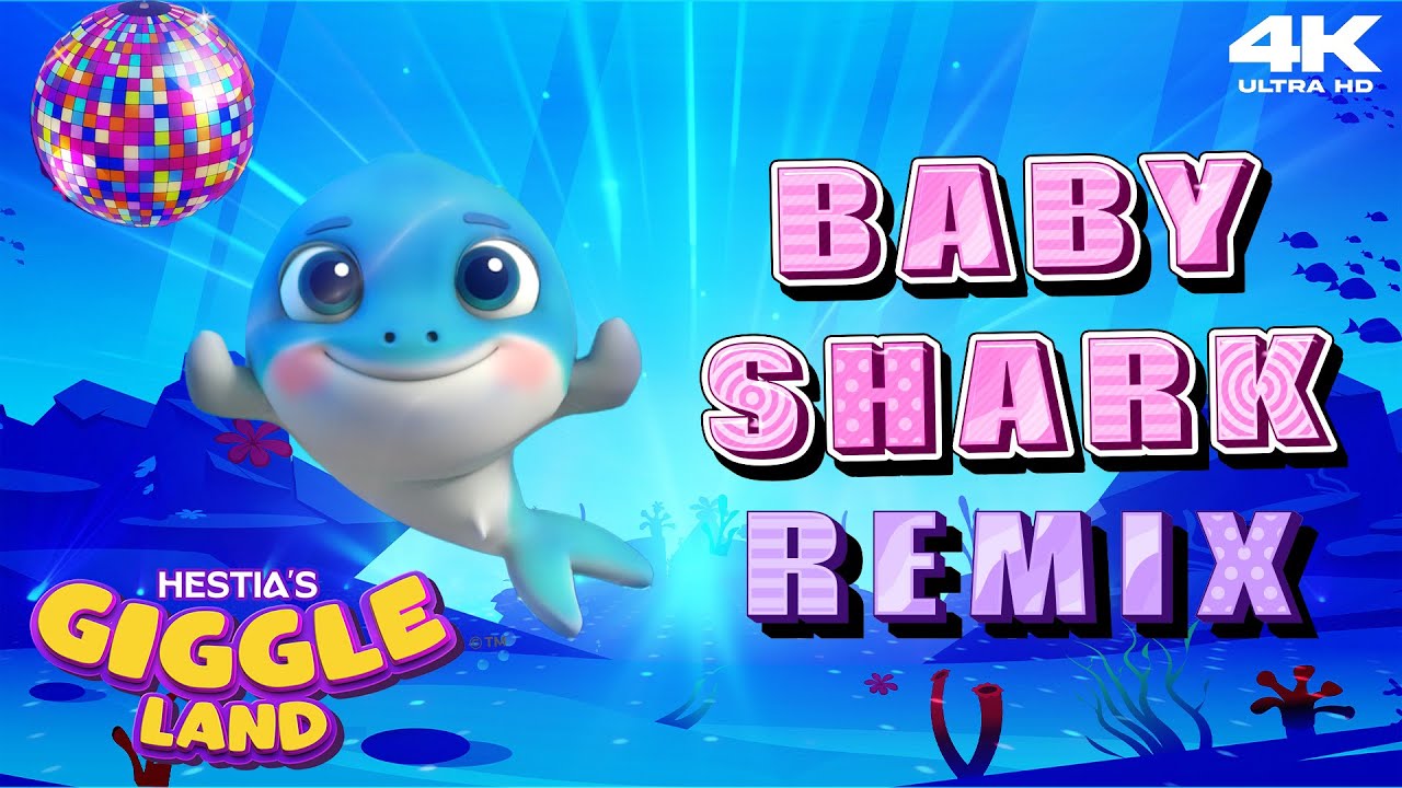 Baby Shark Remix I Baby shark song I Baby shark dance song I Baby shark ...