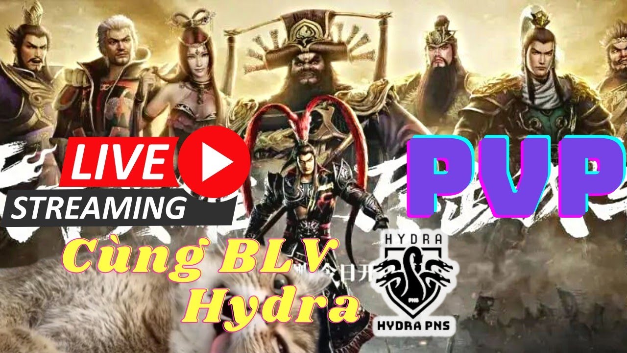 Livetream PvP - P3: tập 3 viêm họng...😑. [ 真・三国无双 霸 ] || #hydrapns - YouTube