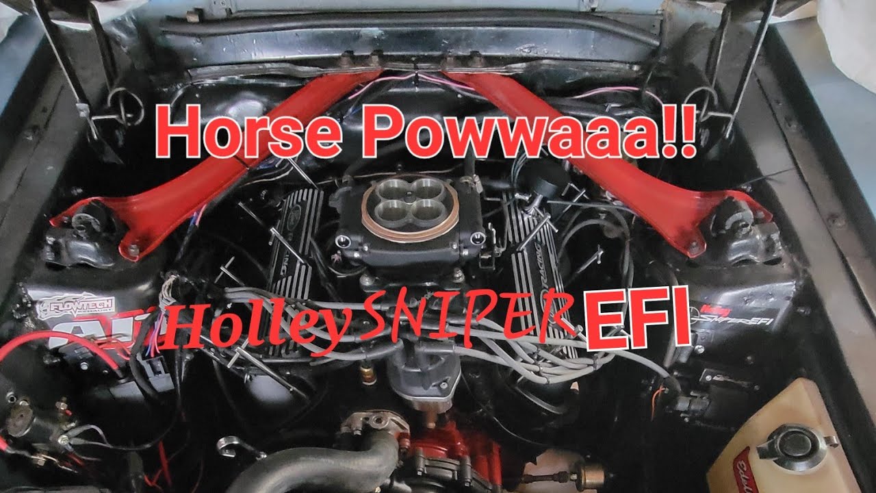 Holley EFI Sniper/Hyper Spark 67 Mustang - YouTube