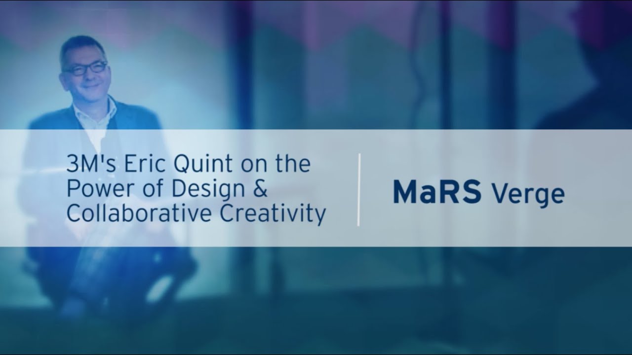 3M's Eric Quint on the Power of Design & Collaborative Creativity - YouTube