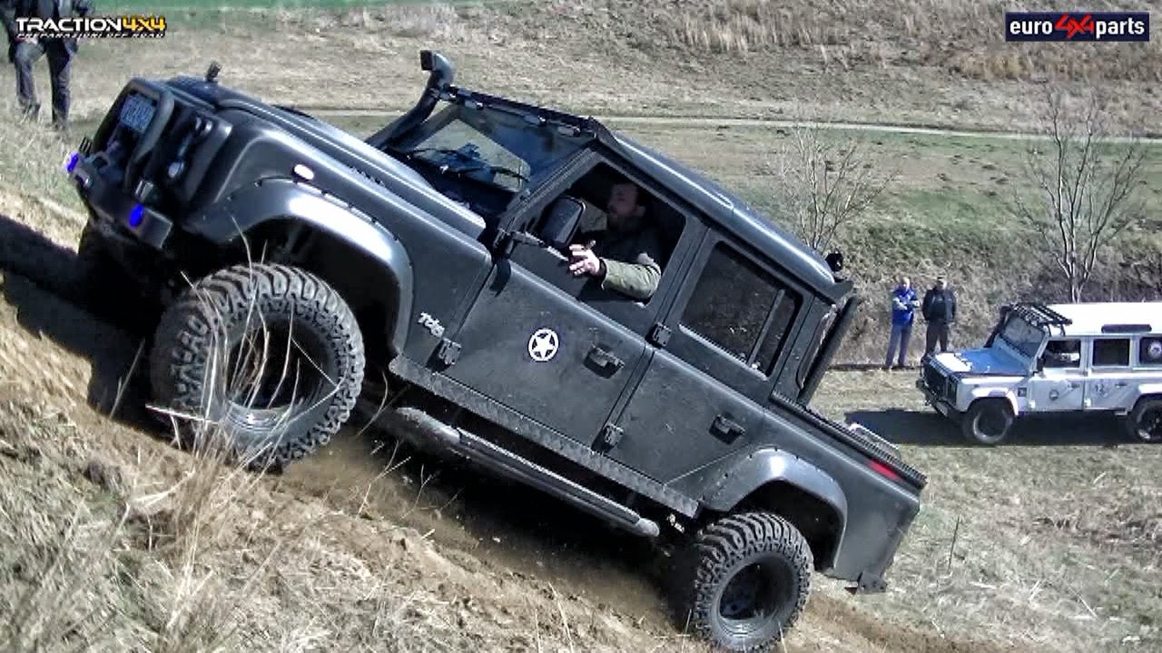 Land Rover Defender at Off Road Indjija - YouTube