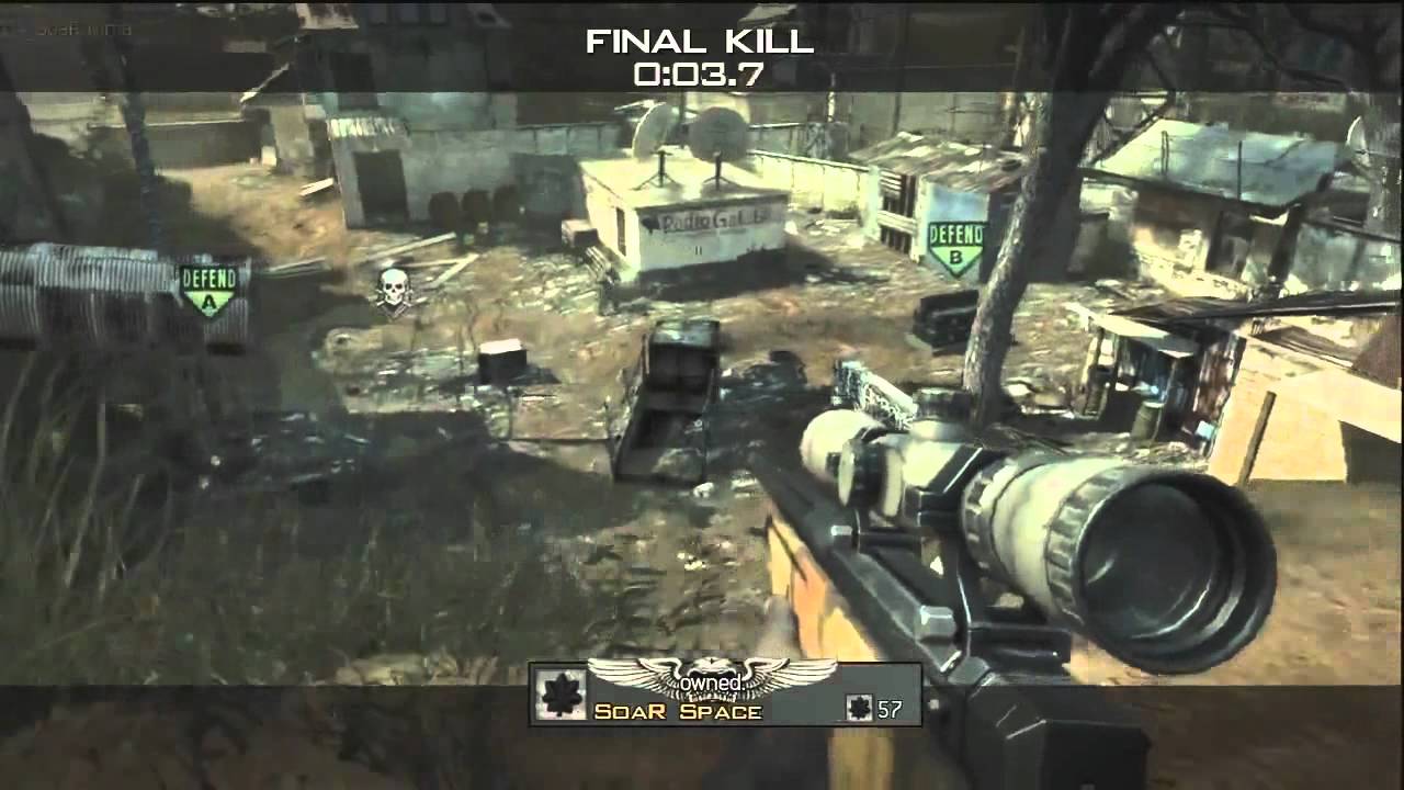 Cod Mw3 Trickshot Montage Ep.1 (7min!) - YouTube