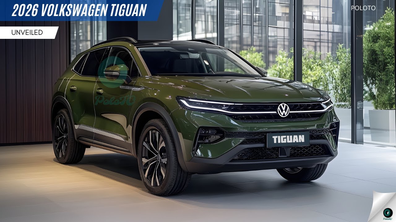 New 2026 Volkswagen Tiguan Unveiled - will offer an electric drivetrain ...
