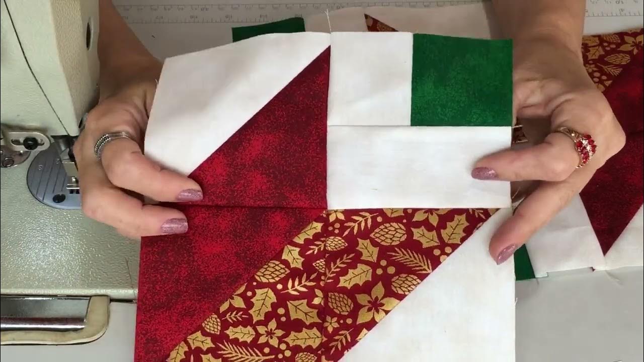 NUNCA VI UM BLOCO DE TULIPA TÃO LINDO E FÁCIL DE COSTURAR 😍 PATCHWORK FÁCIL E LINDO - YouTube