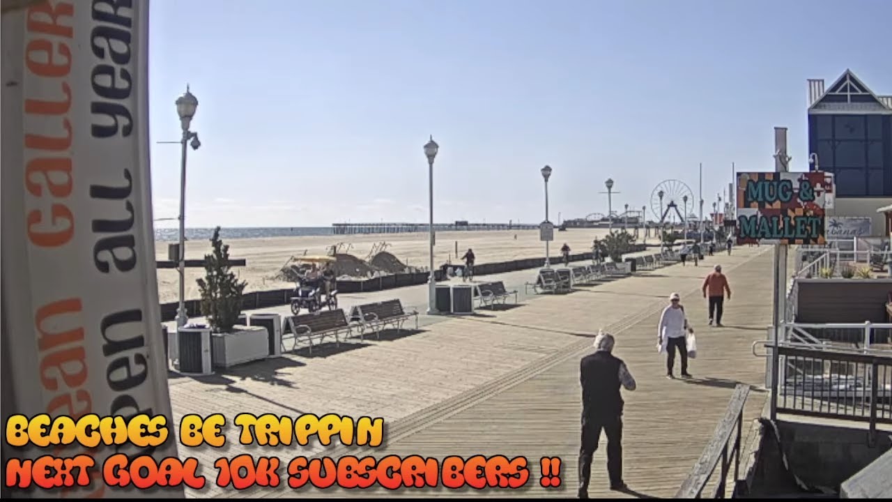 Ocean City, MD Boardwalk Cam - Maryland beach live webcam - ocean city ...