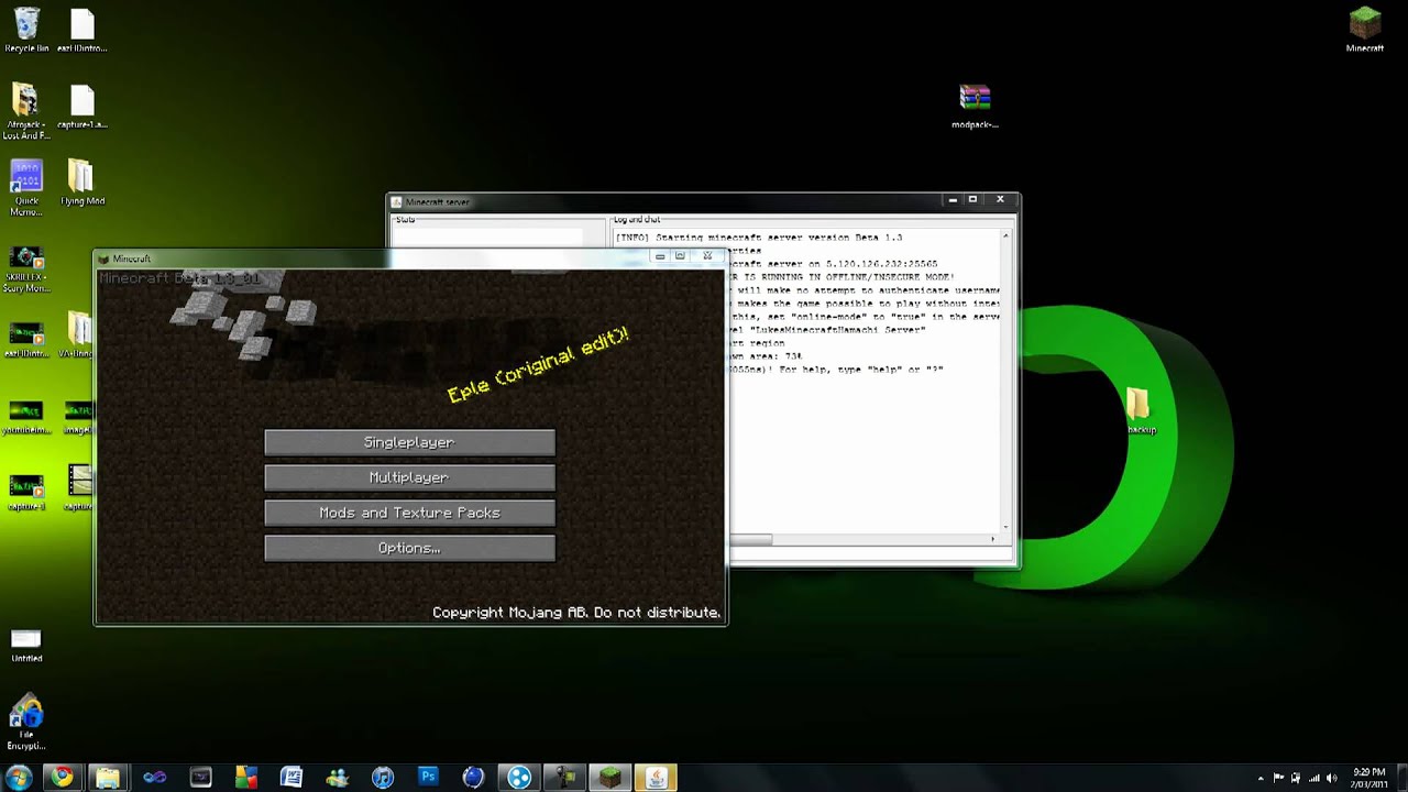 How to Install Fly Mod for Minecraft ( V1.3_01 ) Zombe Modpack [HD ...