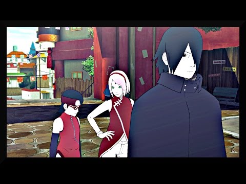 Sasuke and Sakura Moments from Road to Boruto and Naruto Shippuden Ultimate Ninja Storm 4
