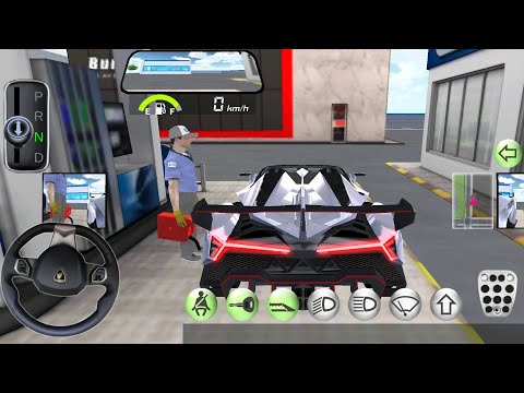 New Racing Car in Gas Station 3d driving Class #games #androidgames
