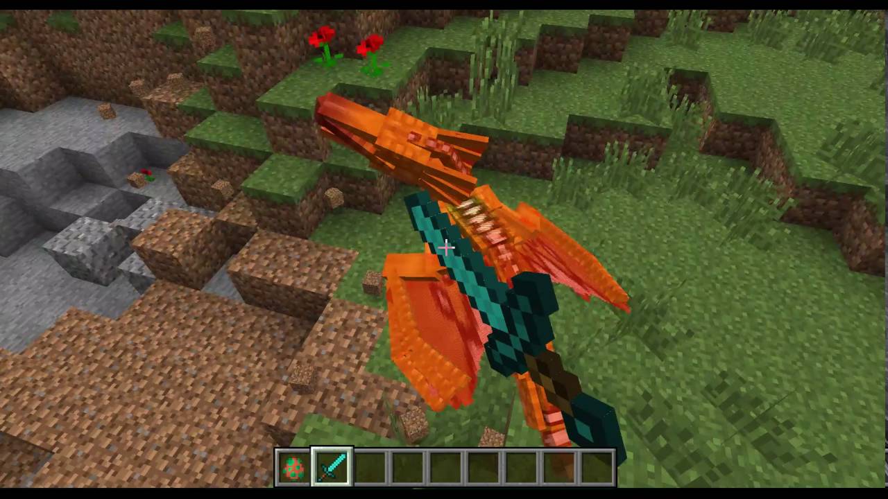 Hur man tämjer en drake i Minecraft - YouTube