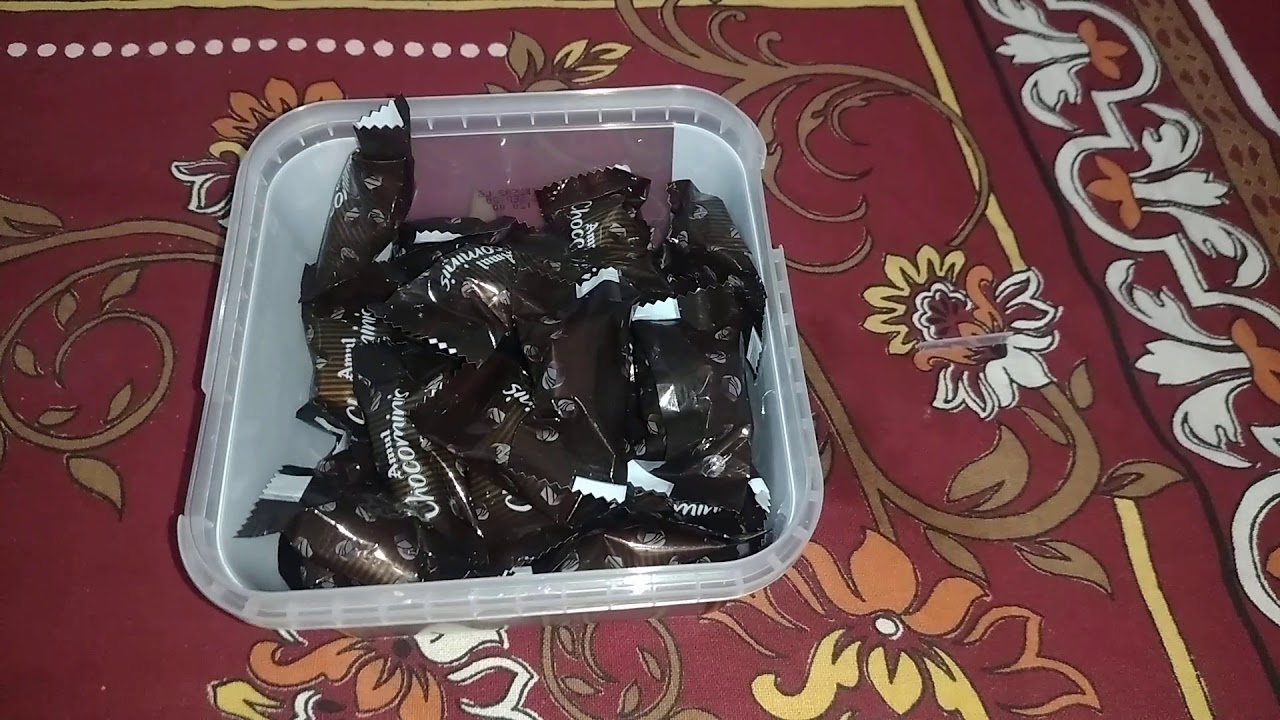 Chocominis chocolate Box Unboxing of Amul company - YouTube