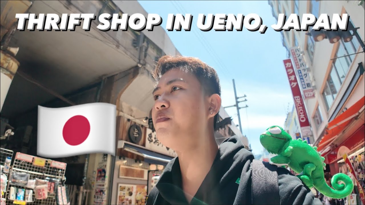 JAPAN VLOG | UENO STATION THRIFT SHOP | RODOLF JAMILLA - YouTube