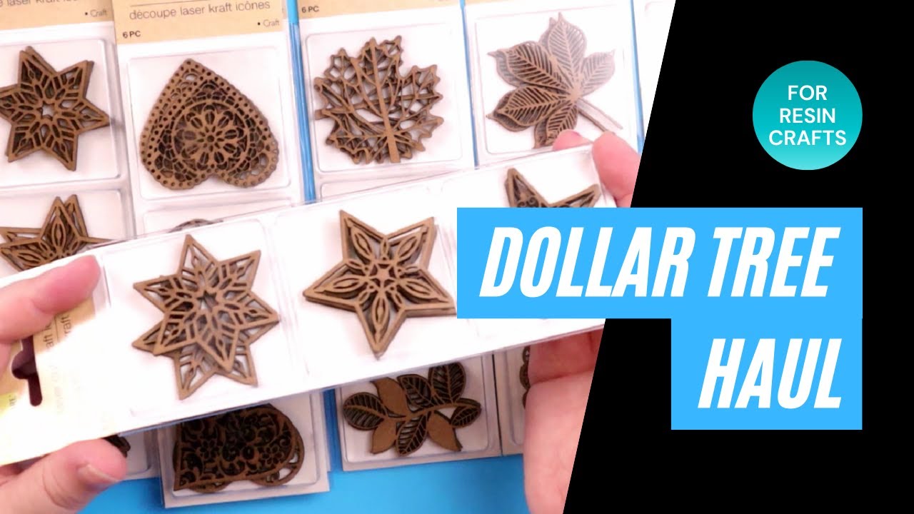 resin crafting dollar tree haul | lots of goodies! - YouTube