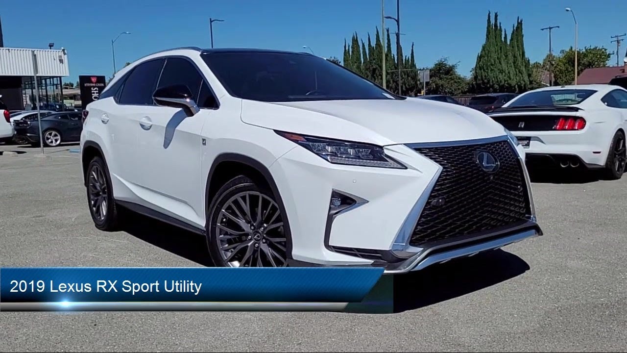 2019 Lexus RX Sport Utility San Jose Santa Clara Sunnyvale Campbell ...