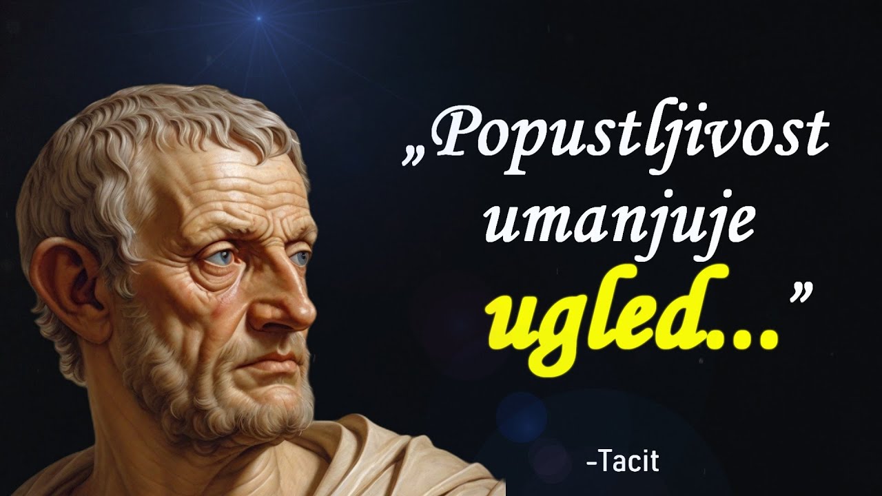 Tacit: Prošlost koja Osvetljava Sadašnjost - Citati Rimskog Istoričara ...