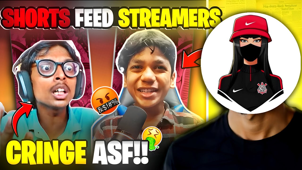 CRINGE STREAMER IN MY SHORT FEED ! 🫡 - YouTube