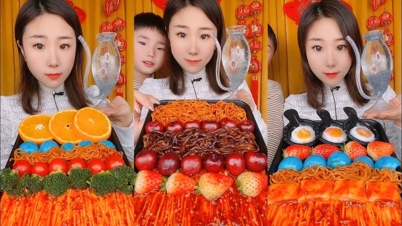 MUKBANG CHINESE SEAFOOD EATING SHOW | Spicy food so yummy - YouTube