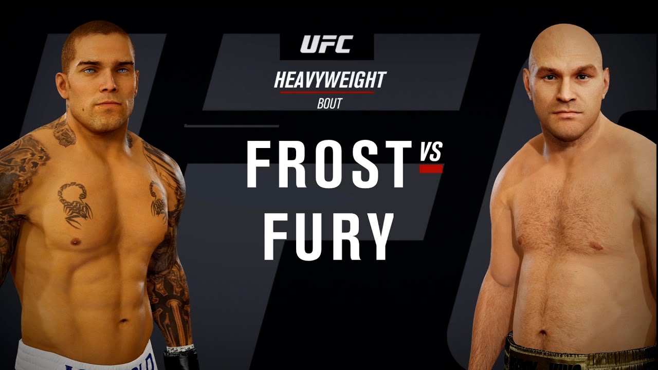 ISAAC FROST VS TYSON FURY UFC 4 SIMUALTION - YouTube