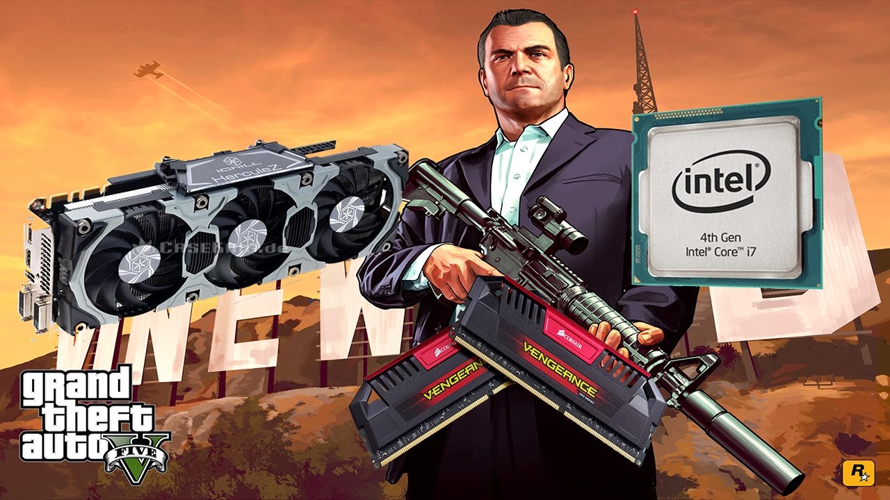 GTA V - i7 4790k - GTX 770 - 16GB RAM - 1080p - Ultra Settings mix ...